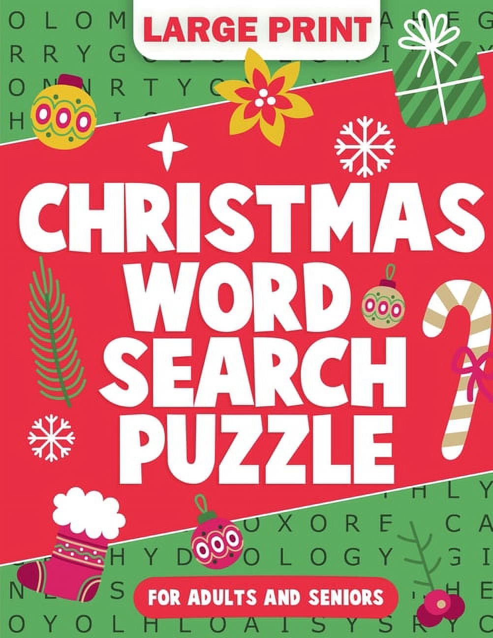 Christmas Facts Word Search Puzzle For Seniors: Stocking Stuffers ...