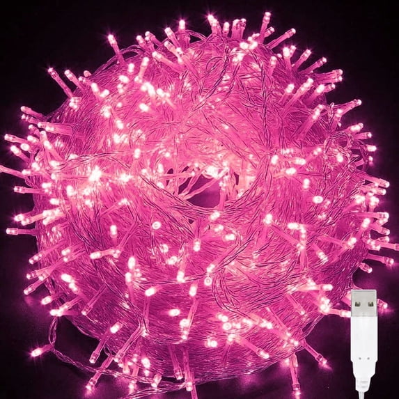 Christmas Fairy Lights- 10m 80 LED Christmas Tree String Lights Rope ...