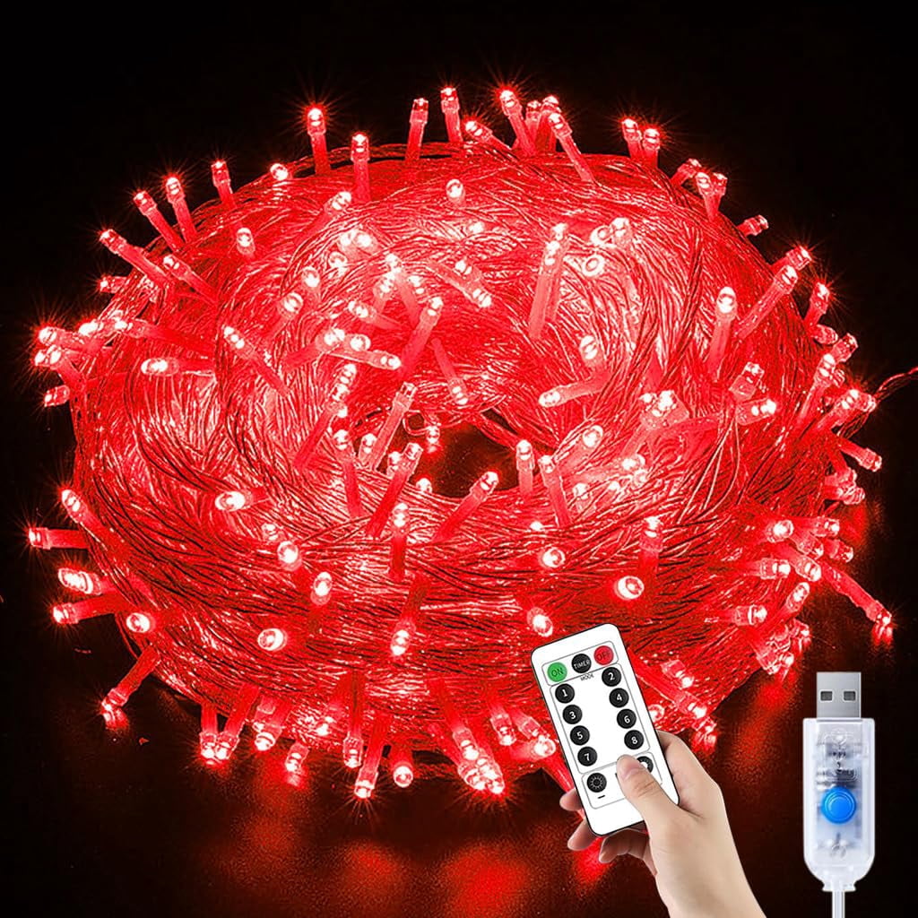 Christmas Fairy Lights-6M 40LED Christmas Lights led Indoor Fairy ...