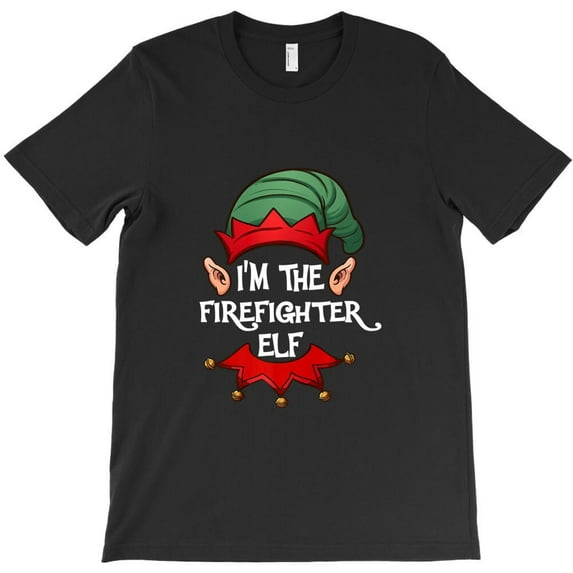 Christmas Fairy Pajama Funny I'm The Firefighter Fairy Christmas Green ...