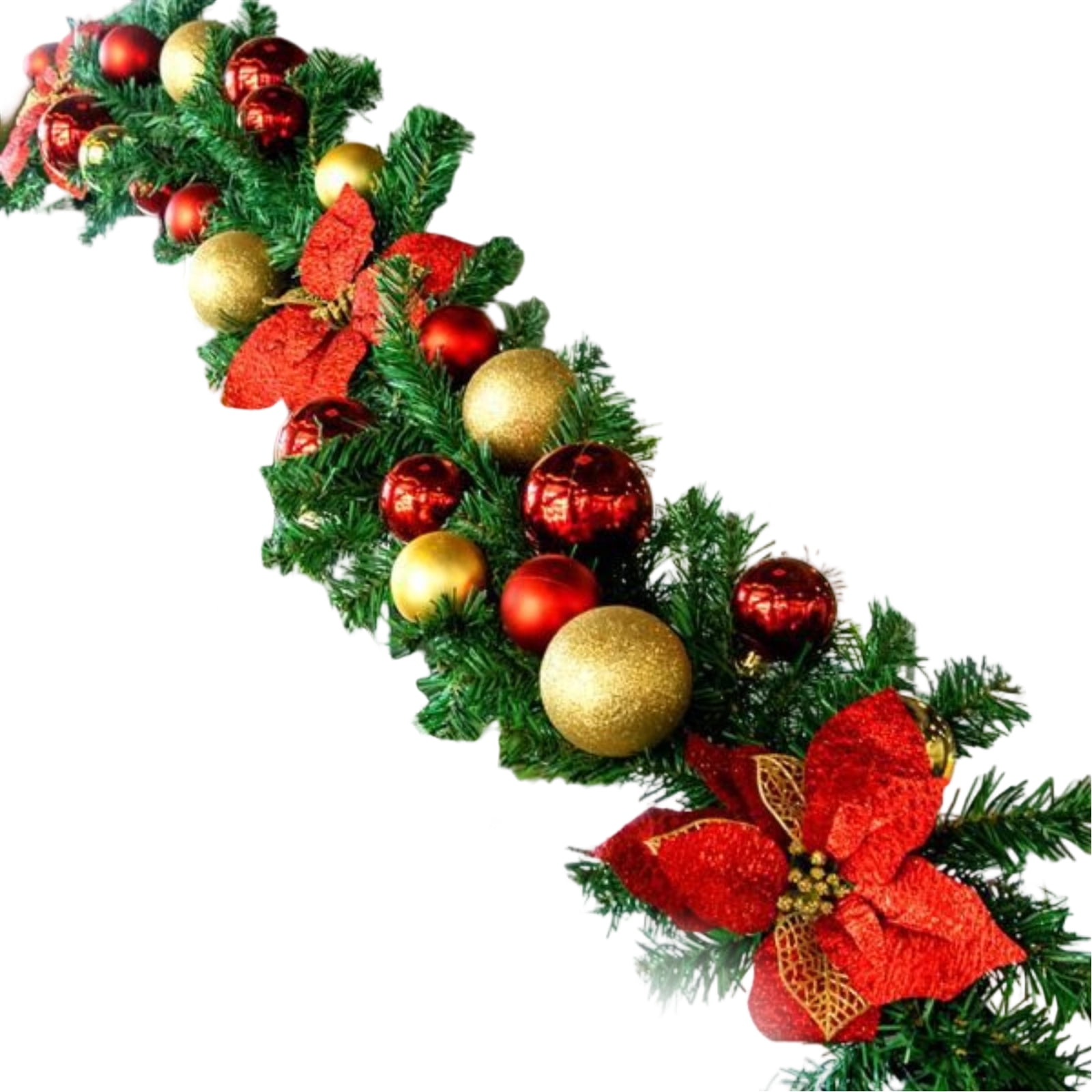 Christmas Fake Garlands, Golden Berries Rattan, 260 Heads, Encrypted ...