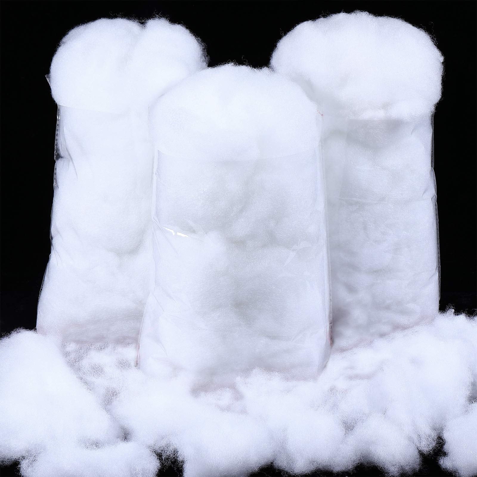 Tiergrade Christmas Fake Snow Decor, Fluffy Fiber Artificial Snow, 3 ...
