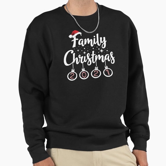 Christmas Family Cute Family Christmas Retro Vintage Funny Graphic ...
