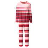 Christmas Family Dress Deer Round Neck Fall/Winter Pajama Set (Mom ...