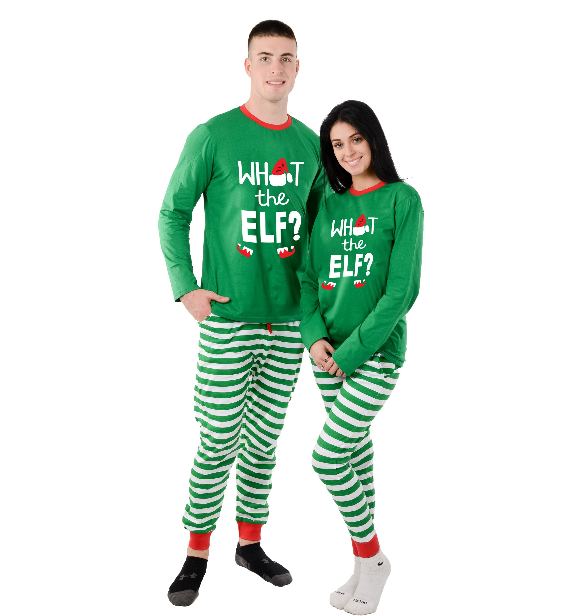 USB Christmas Family Matching Pajama Sets, Holiday Xmas Cute Jammies ...