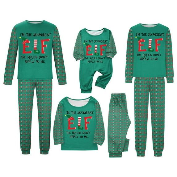 Christmas Family Matching Pajamas Sets, Warm & Loose & Skin-friendly ...