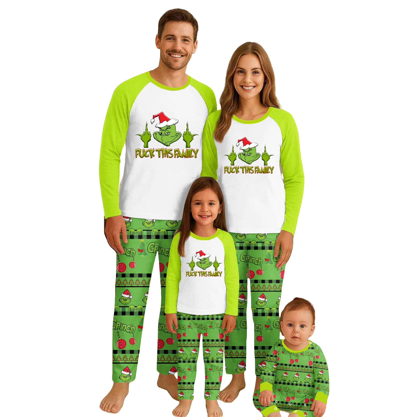 Christmas Family Matching Sets Pajamas, Loungewear Outfits,Family ...