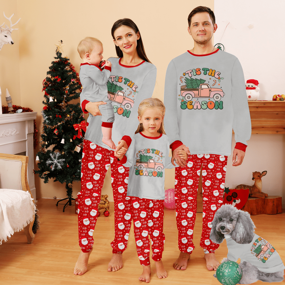 Christmas Family Pajamas Comfortable Family Christmas PJs Matching Sets ...