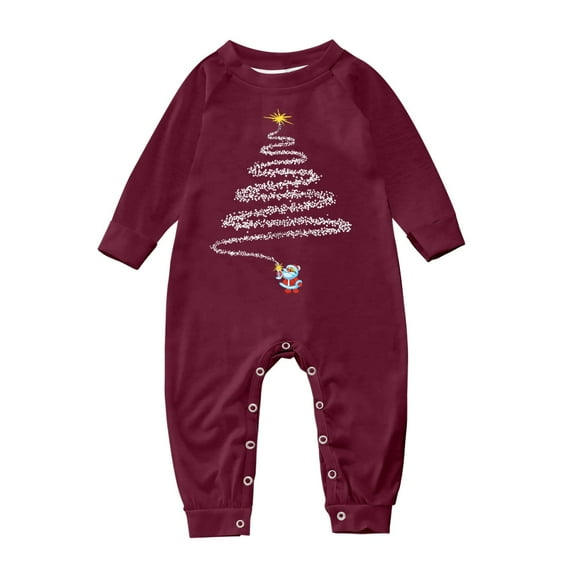 Christmas Family Pajamas Matching Sets Christmas Family Matching Baby ...