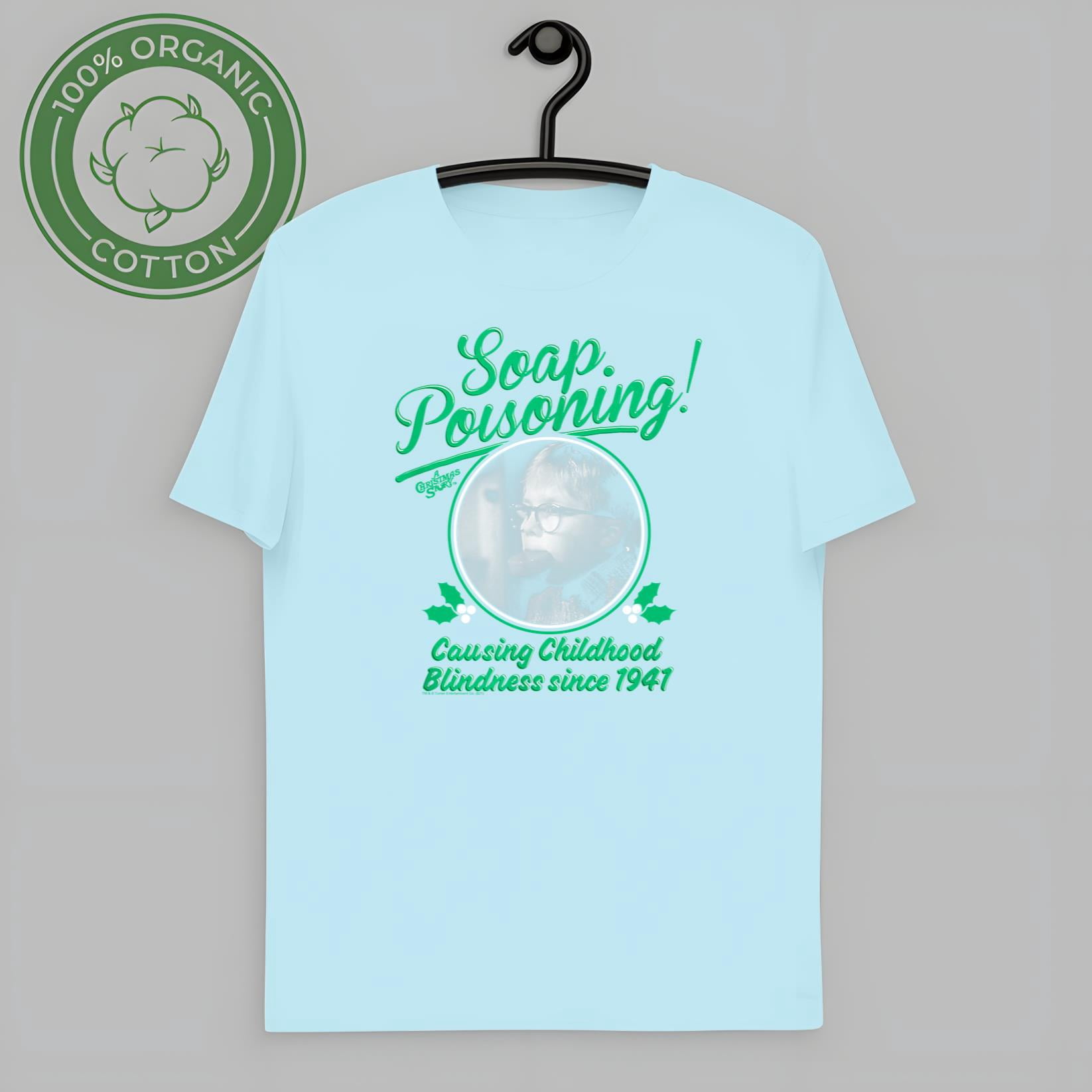 Christmas Film Graphic Tee - Soap Poisoning Design - Walmart.com