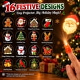 Christmas Finger Projector Lights,Mini Magical Festive Designs Gift Box ...
