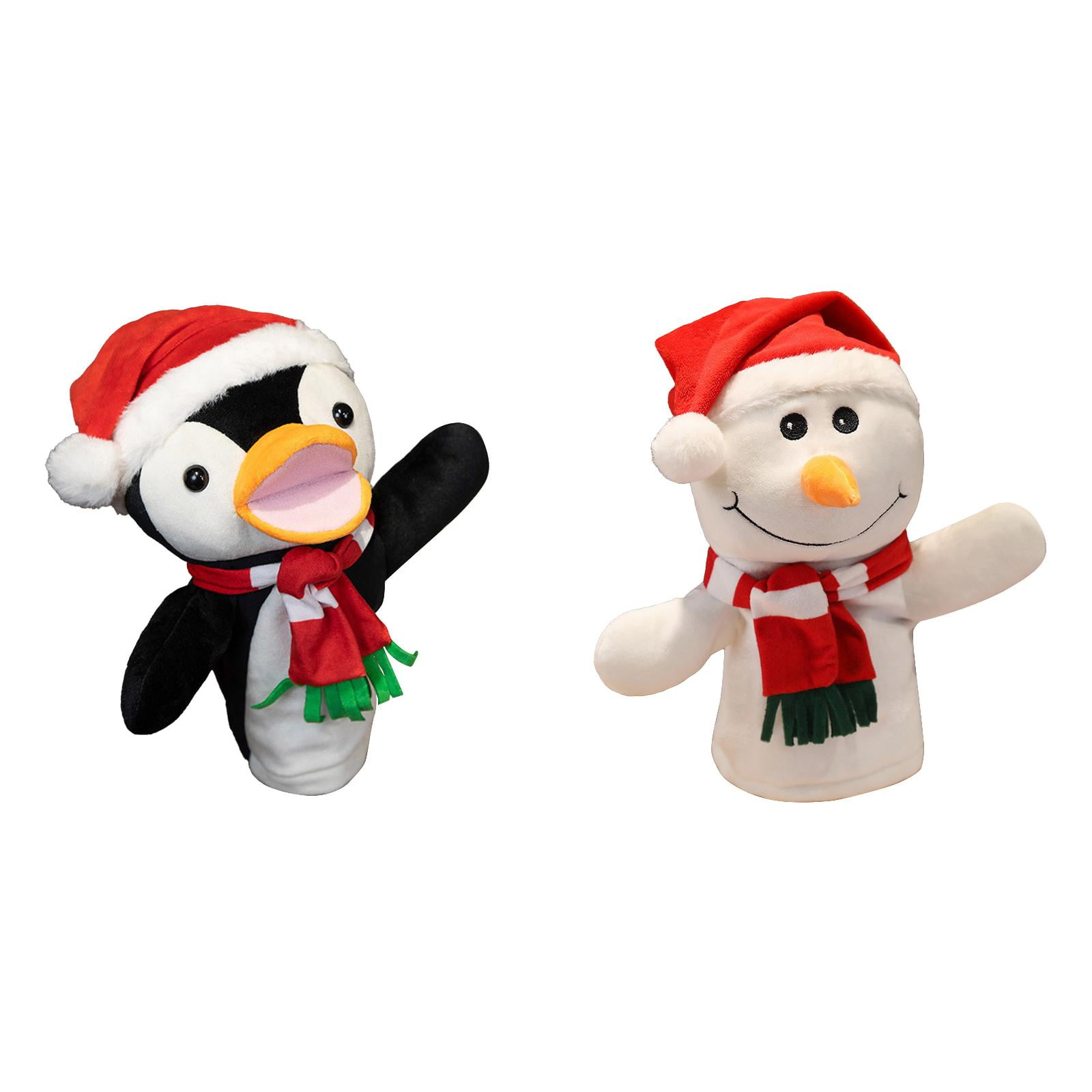 Christmas Finger Puppet Set – Soft PP Interactive Role Play for ...