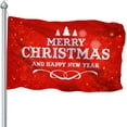 Christmas Flag for Outdoors, Double Printed Merry Christmas Flag with ...