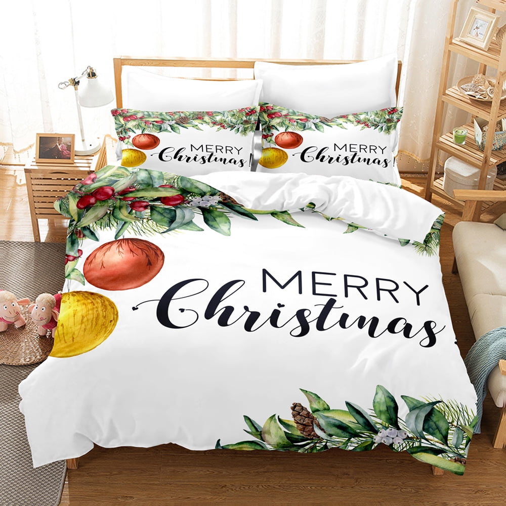 Christmas Flannel Sheet Set | Deep Pocket Fitted Sheet, Holiday Sheets ...