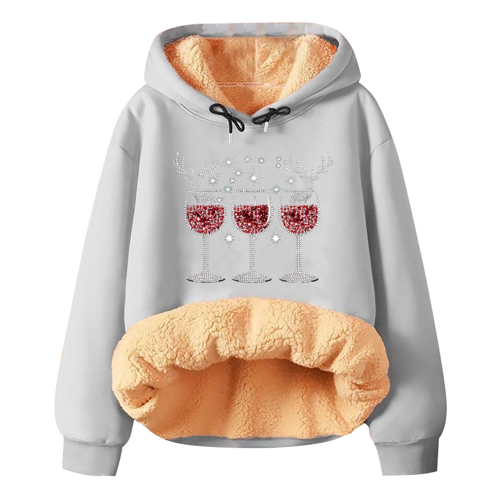 White Cotton Handkerchiefs Youth Boys Girls Winter Sherpa Lined Hoodie ...