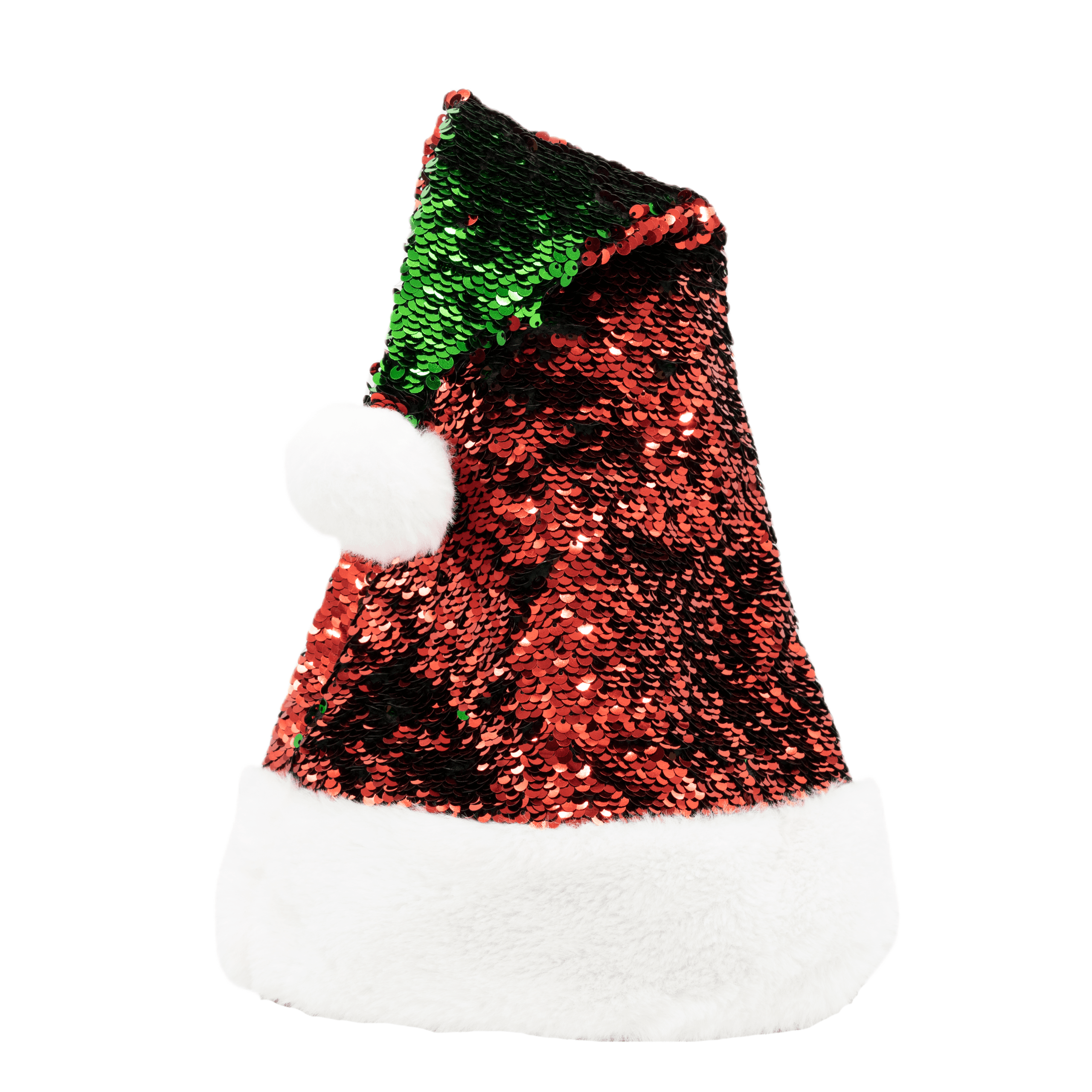 Christmas Flip Sequin Santa Hat - Walmart.com