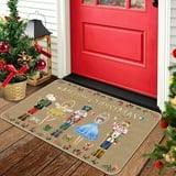 Christmas Floor Mat Household Door Mat Christmas Decorative Floor Mat ...