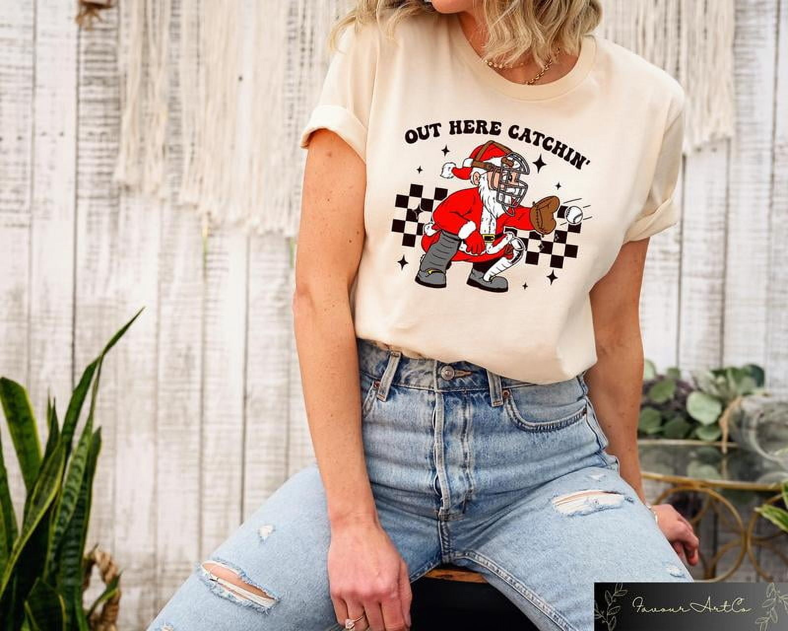 Christmas Football Sweat. Football Santa Sweater. Football Xmas ...