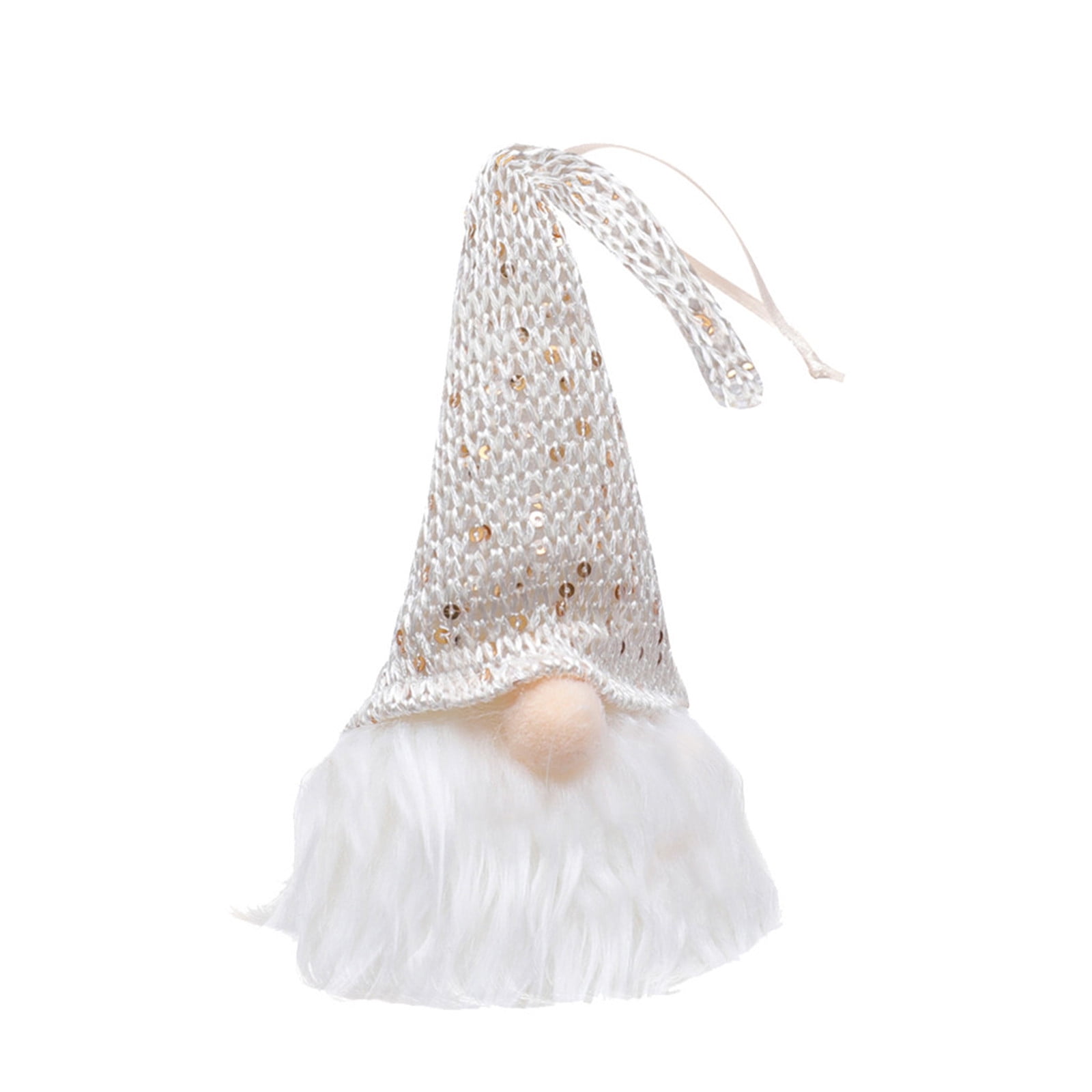 Christmas Forest Old Man With Lamp Pendant Face - Less Doll Shining ...