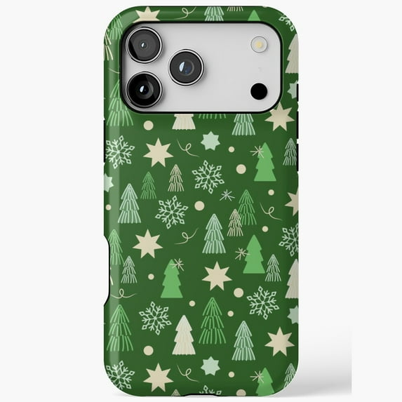 Christmas Forest Winter Tree Case for iPhone 11 12 13 14 15 16 17 Pro ...