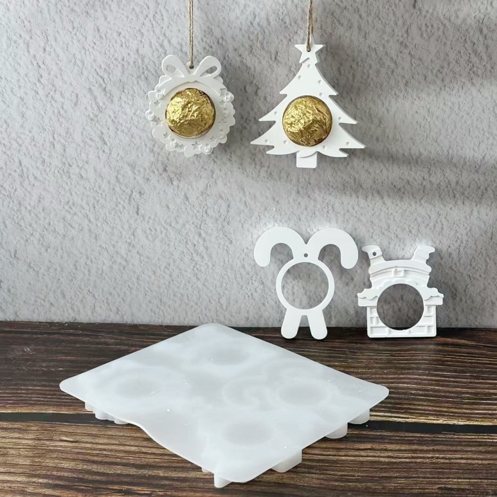 Christmas Four Elements Chocolate Ball Mold | Earth Water Fire Air ...