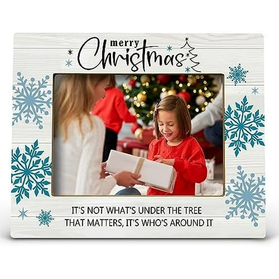 Christmas Frames, Merry Christmas Picture Photo Frame, Christmas Snow ...