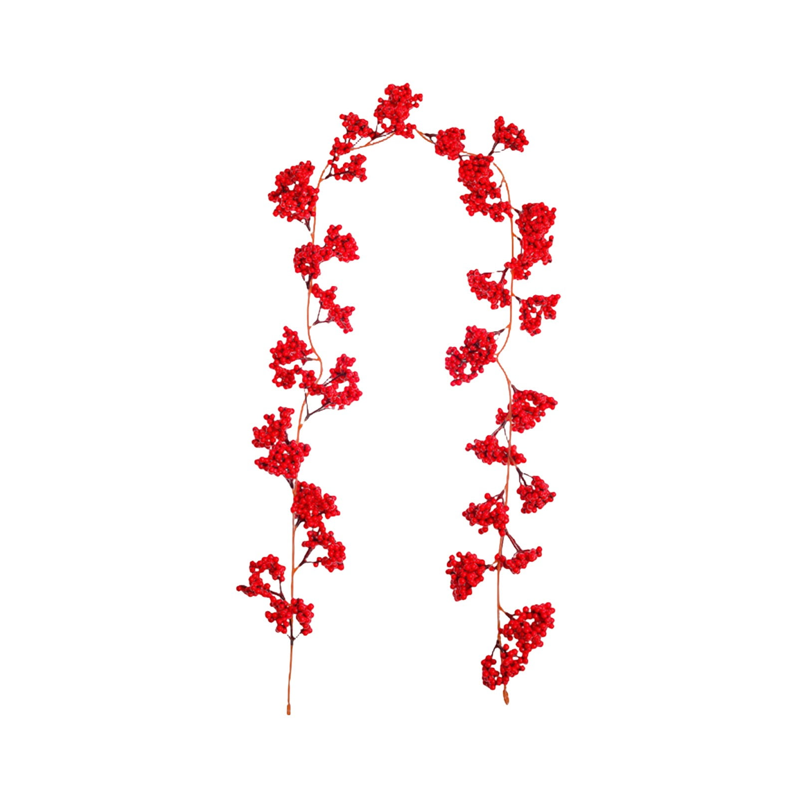 Christmas Fruit Rattan Garland Decoration, 36 Heads加密Artificial Berry ...