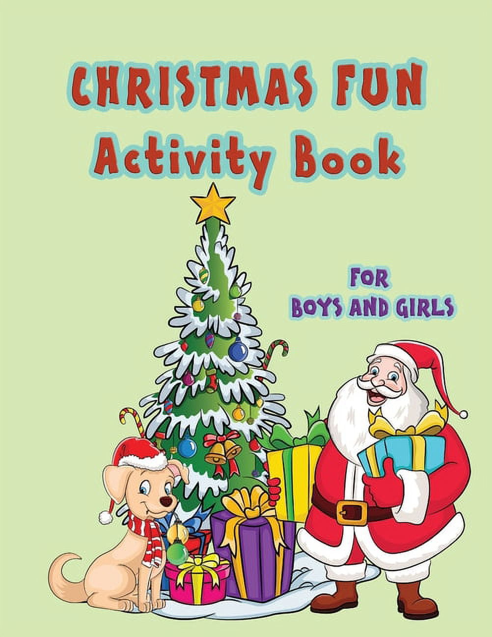 Christmas Fun Activity Book for Boys and Girls (Paperback) - Walmart.com