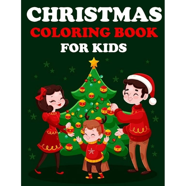 christmas toddler coloring book