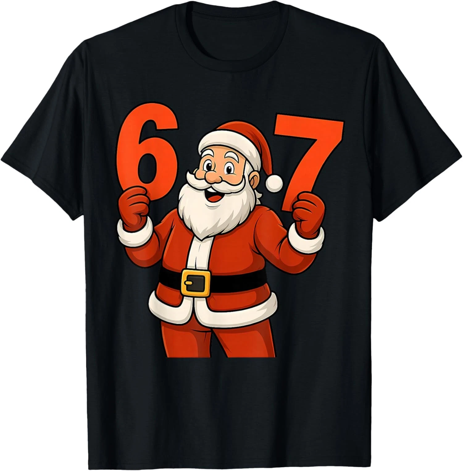Christmas Funny Father Christmas Claus Gen Alpha Meme Slang 67 T-Shirt ...