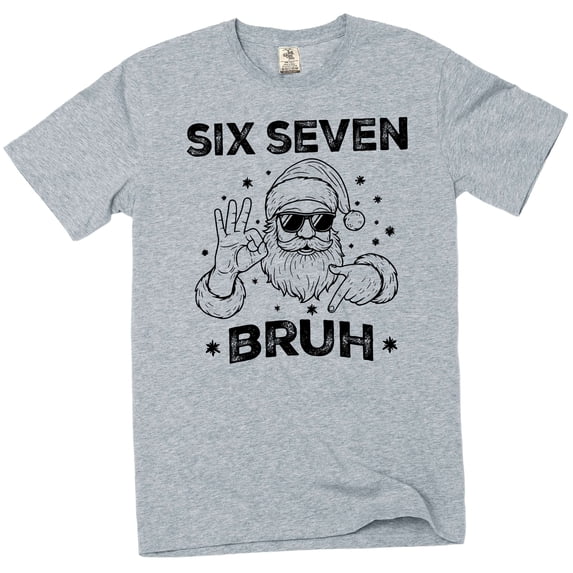 Christmas Funny Santa 6-7 Six Seven Tee Shirt social trend meme tee ...