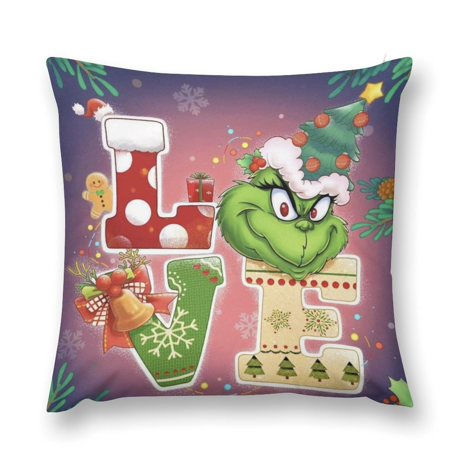 Christmas G.rinch Pillowcases G.rinch Merch Christmas Decorative ...