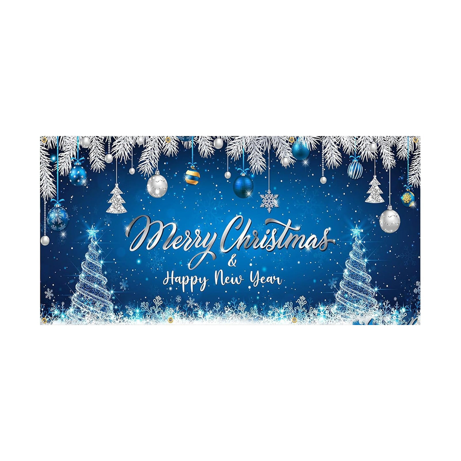 Christmas Garage Banners Garage Flag Festal Scene Door Decoration Party ...