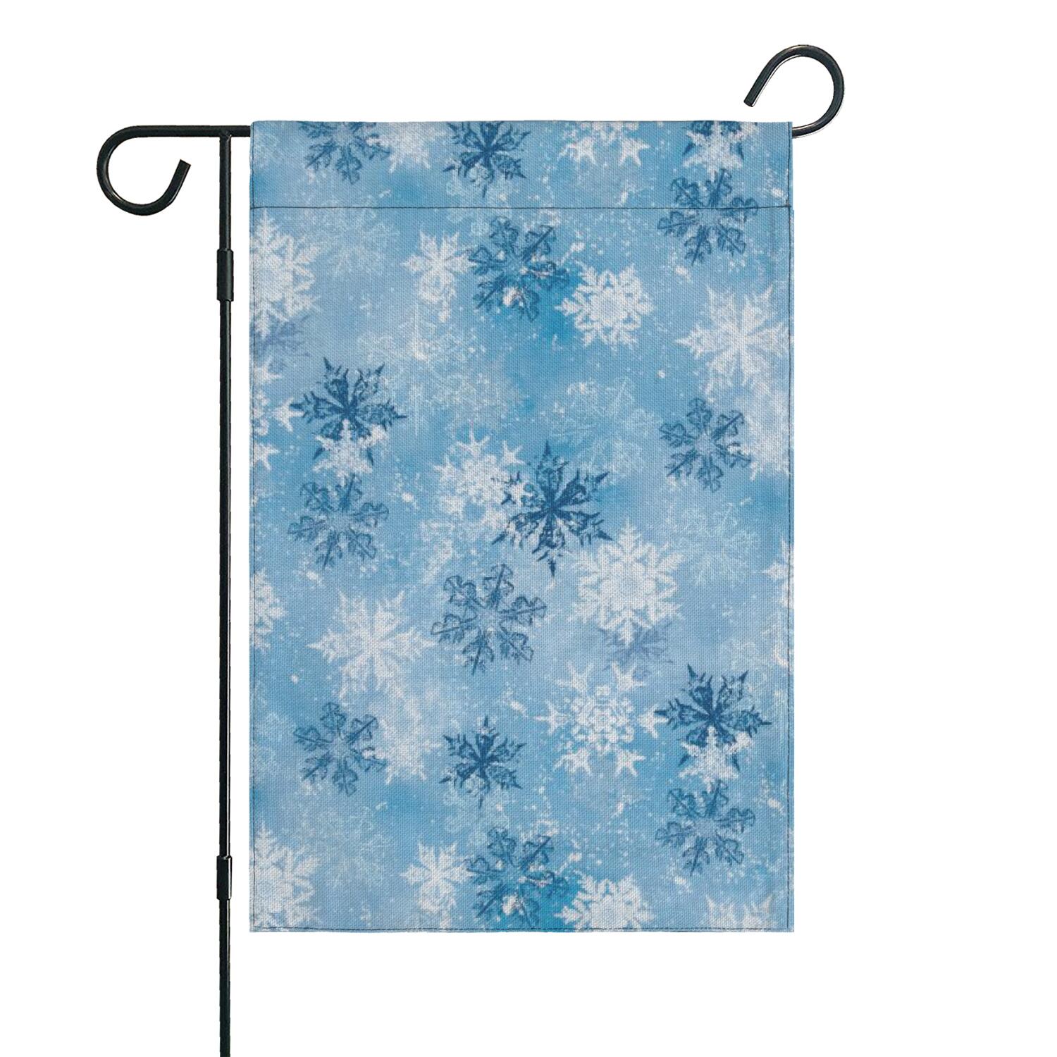 Christmas Garden Flag - Double Sided 12x18 Inch, Seasonal Outdoor Decor ...