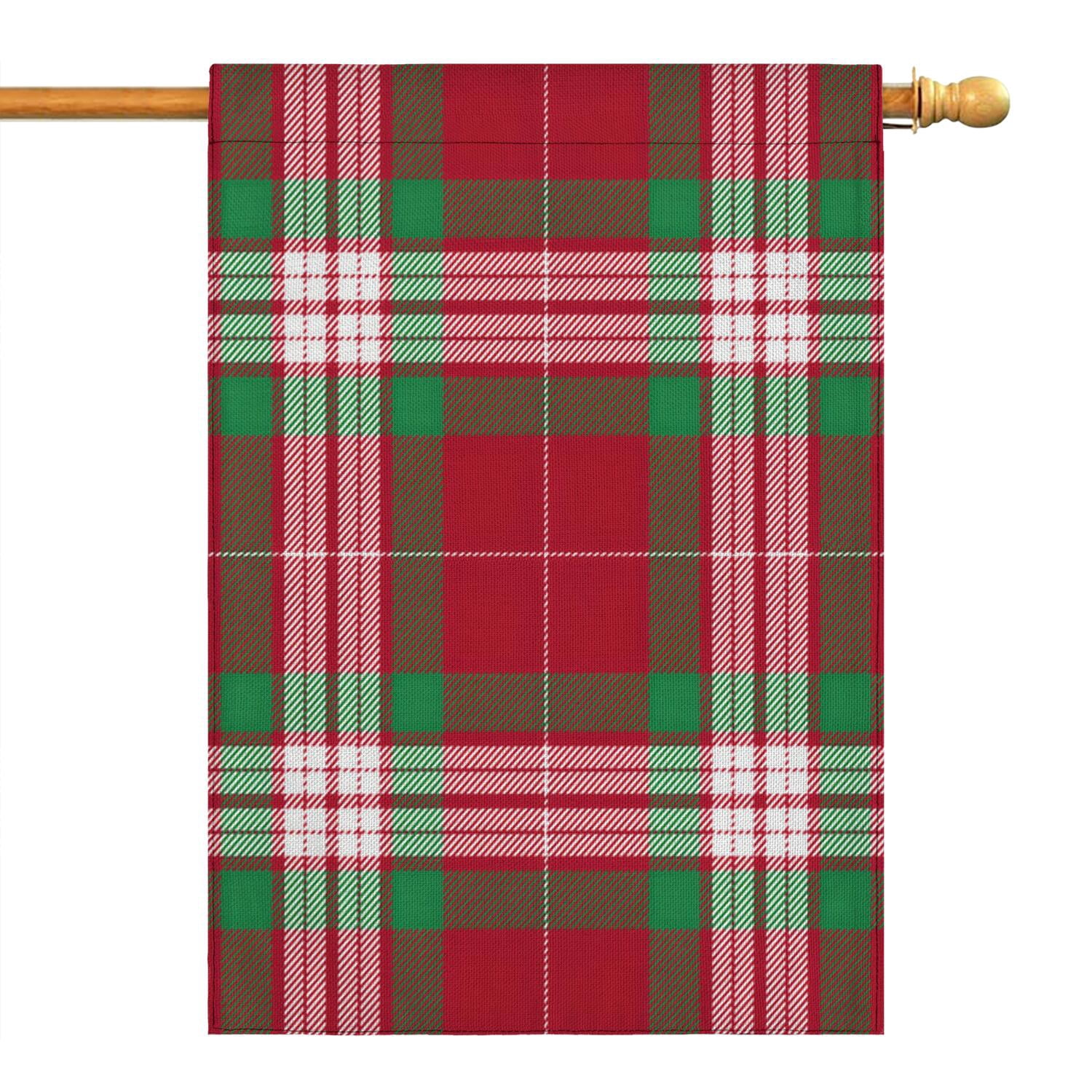 Christmas Garden Flag - Double Sided 28x40 Inch, Holiday Seasonal ...