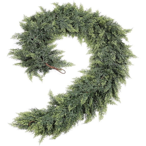 Christmas Garland Decor, 9FT Artificial Cedar Garland for Christmas ...