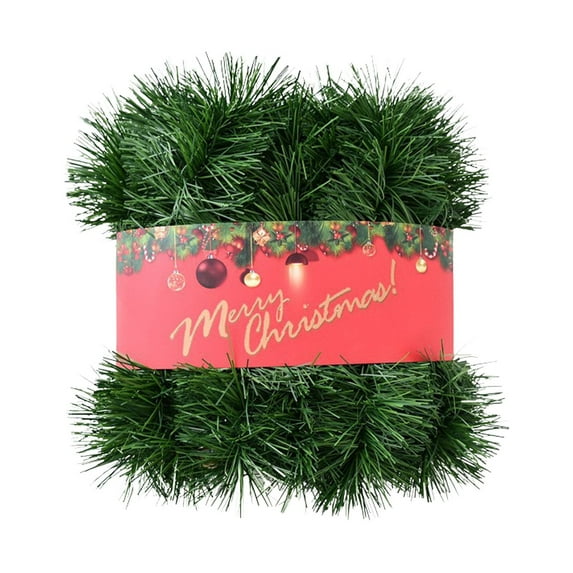 Christmas Garland Pvc Furry Strips Festive Home & Hotel Hanging ...