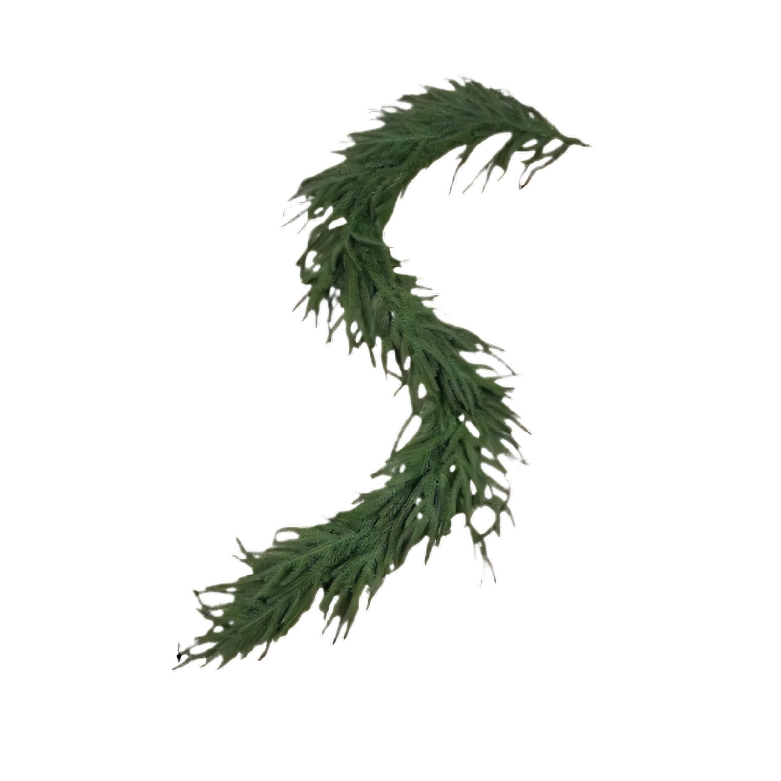 Christmas Garland Wide Artificial Pine and Cedar Mix Garland for ...