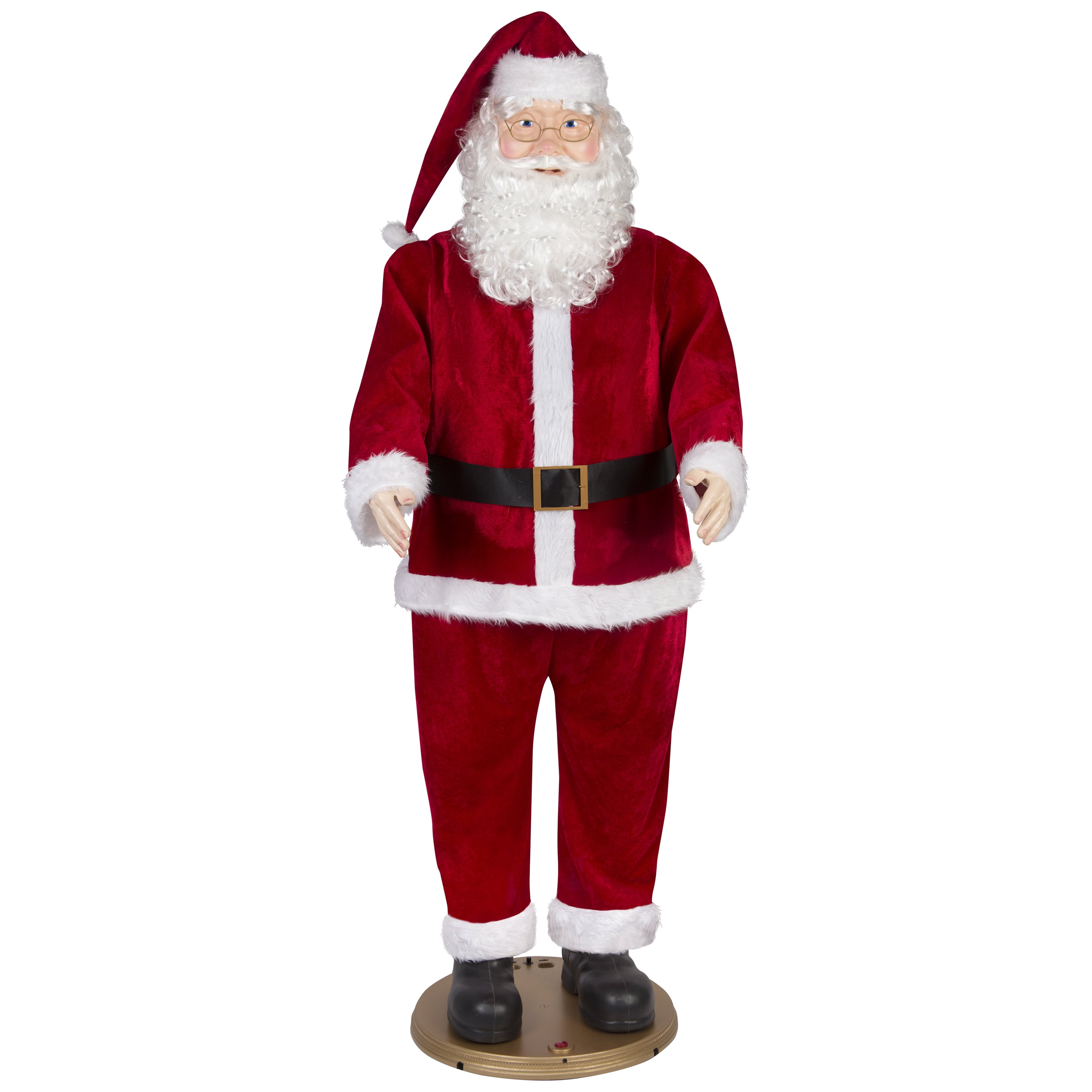 Christmas Gemmy Life Sized Animated Santa Claus Indoor and Covered ...