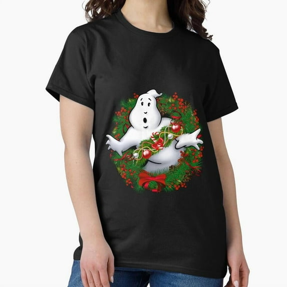 Christmas Ghost House With A Creepy Holiday Humor Design H15042 T-Shirt ...