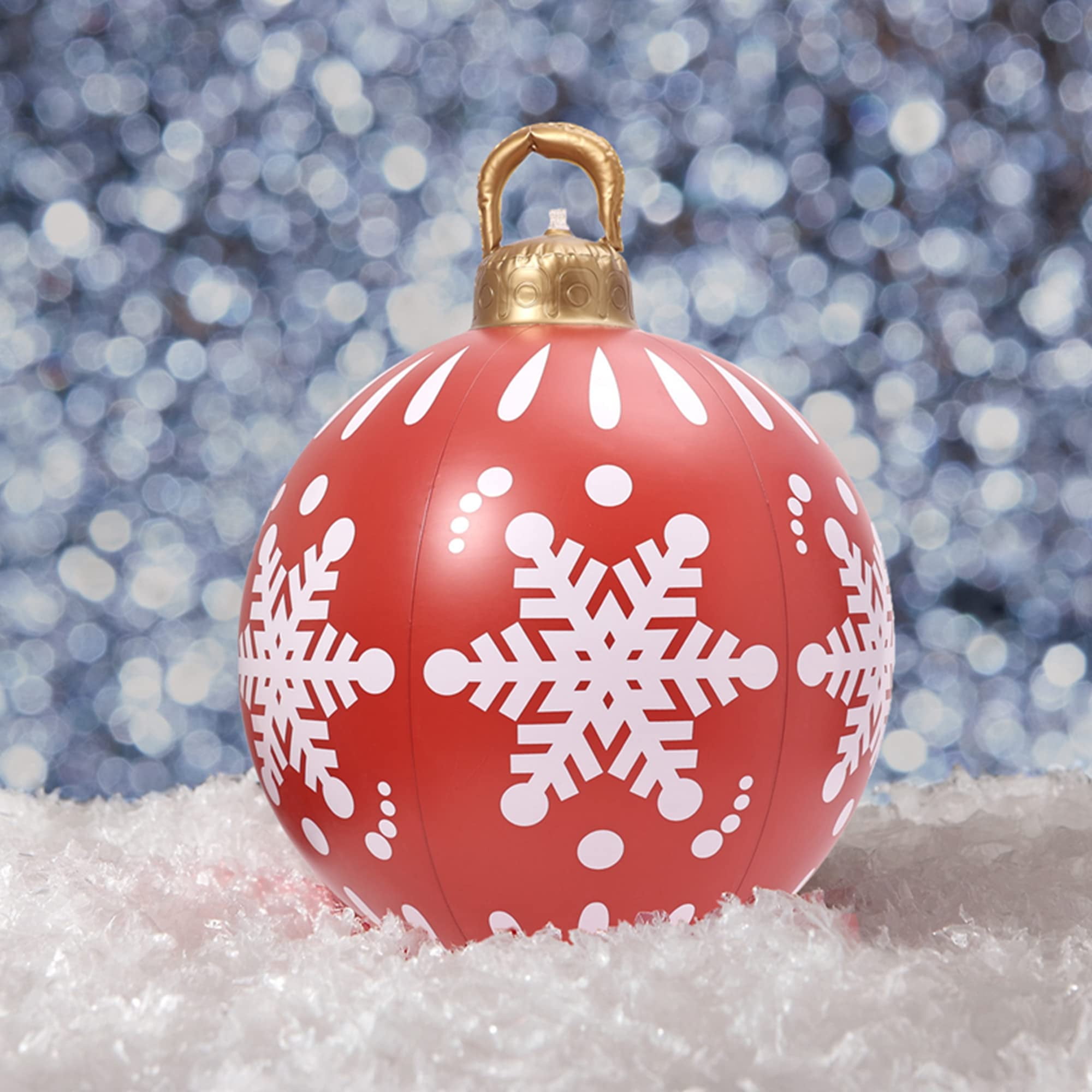 Christmas Giant Inflatable Decorated Ball - Extra Large Outdoor ...