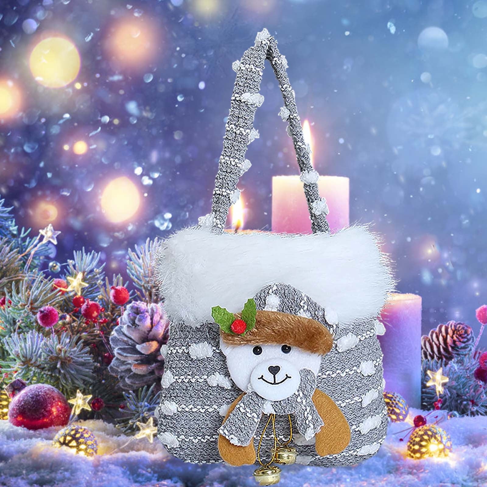 Christmas Gift Bags for Kids - Holiday Candy Favor Bags for Class ...