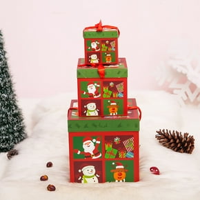 Snowman Nesting Gift Boxes