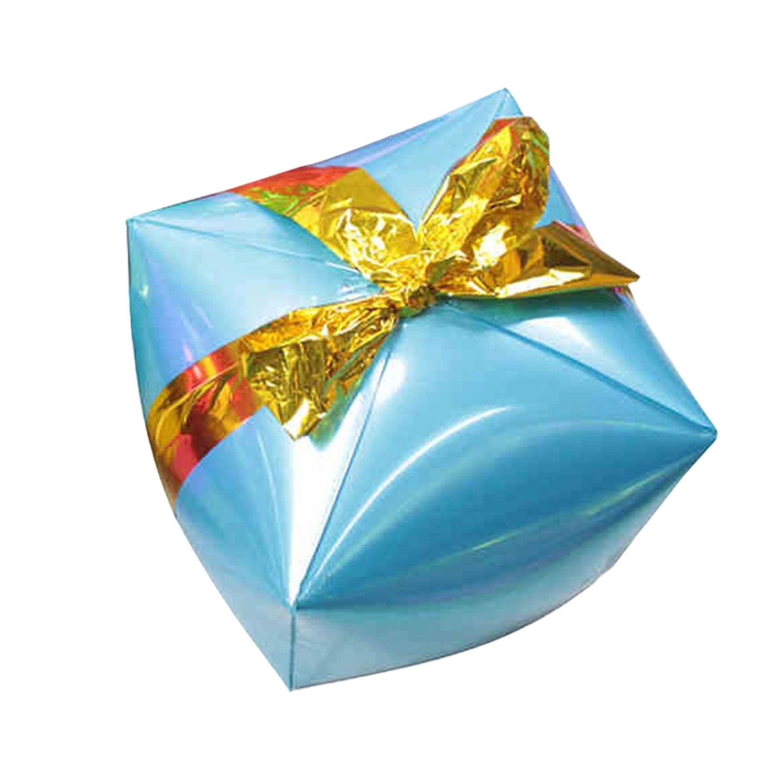 Christmas Gift Box Shaped Aluminum Foil Balloon, Thick Aluminum Film ...