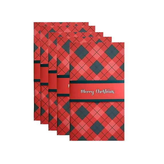 Christmas Gift Card Booklet, Handmade Waterfall Christmas Gift Card ...