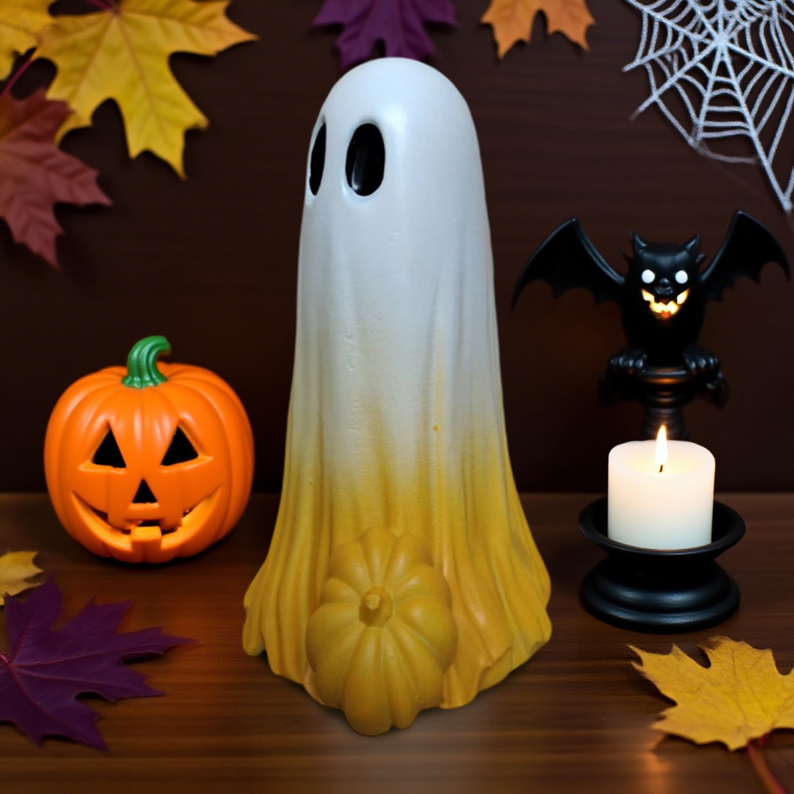 Christmas Gift Halloween Decor Indoor Halloween Bats Stickers Hollow ...