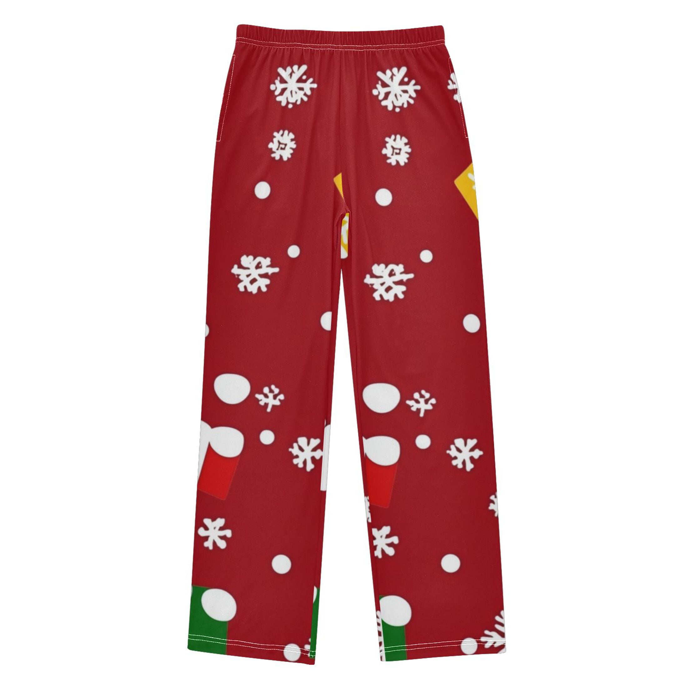 Christmas Gift Series Pajama Pants Soft Lightweight Lounge Pants ...