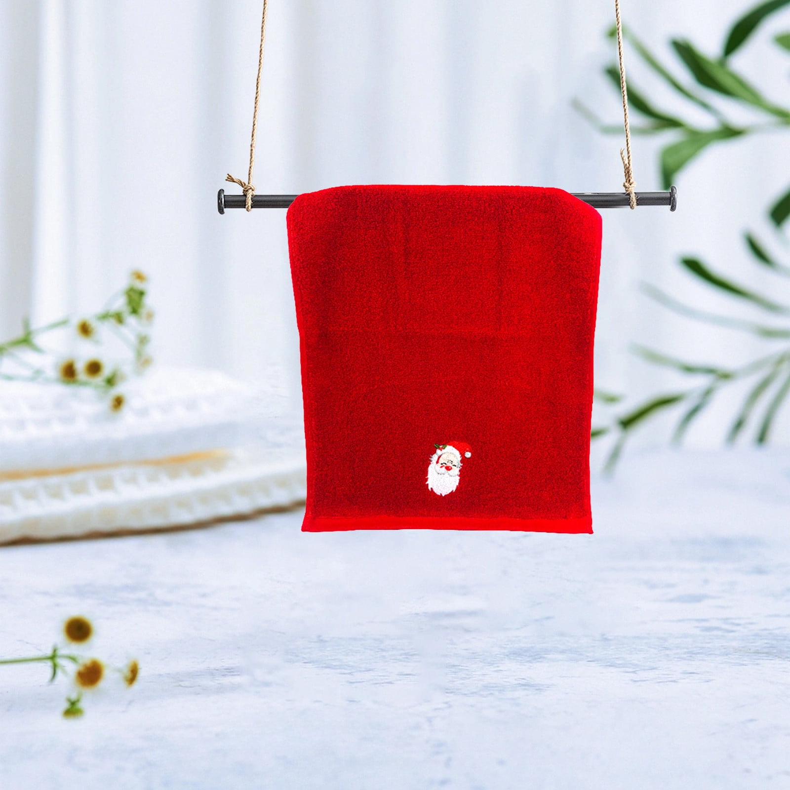 Christmas Gift Towel Wholesale Cotton Lint Santa Claus Holiday ...