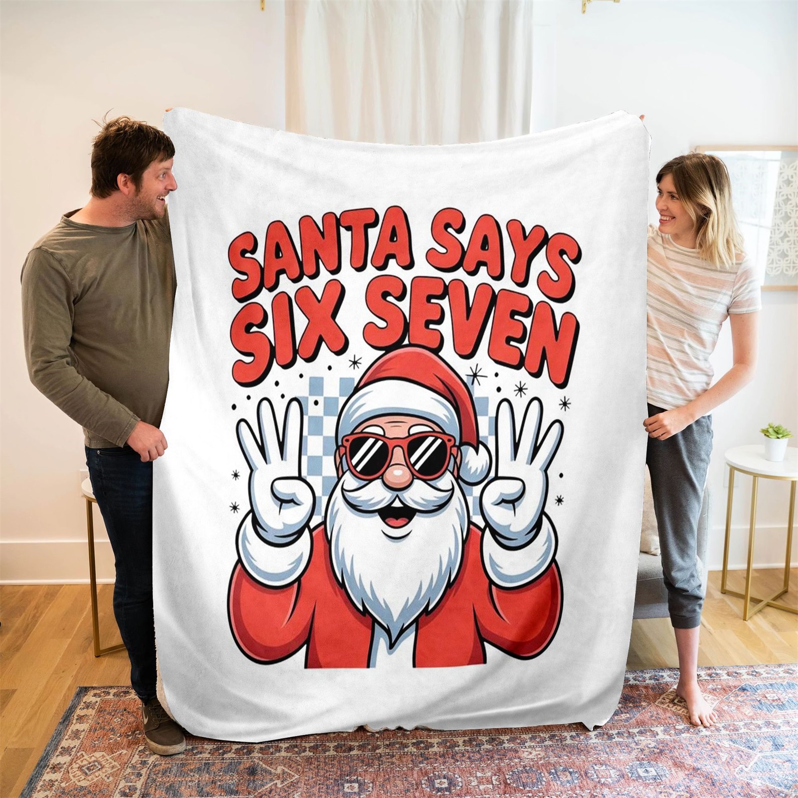 Christmas Gifts, 6-7 Blanket, Six Seven Throw Blankets, Christmas ...