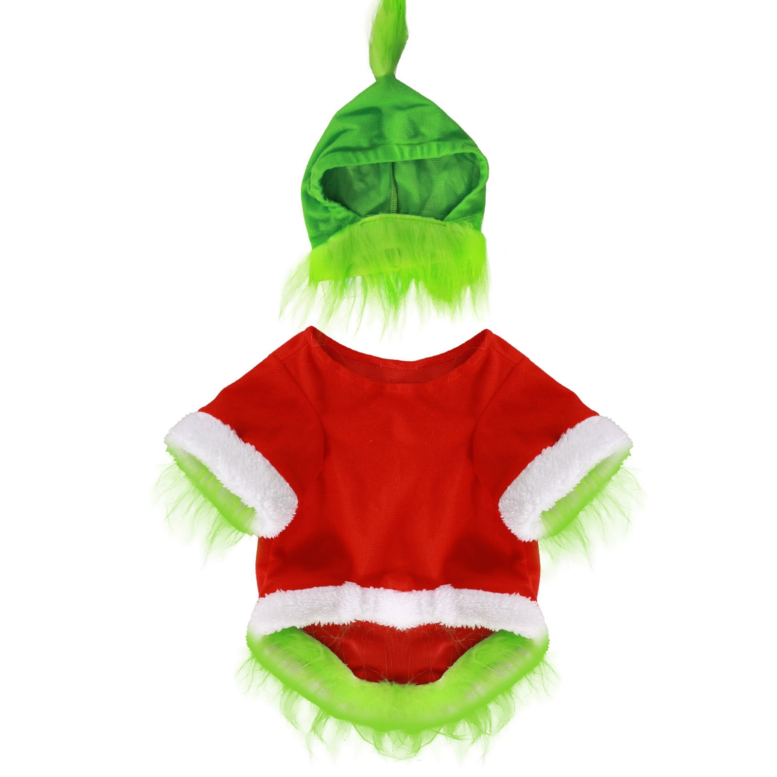 Christmas Gifts Grinch Christmas Festive Holiday Pet Costume Set Red ...